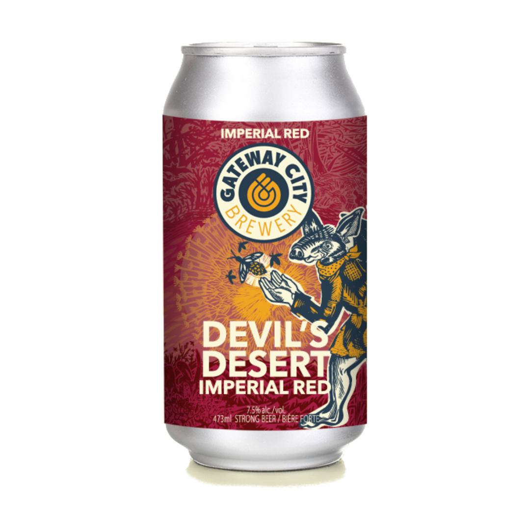 Devil's Desert - Imperial Red - 473ml – Gateway City Brewery
